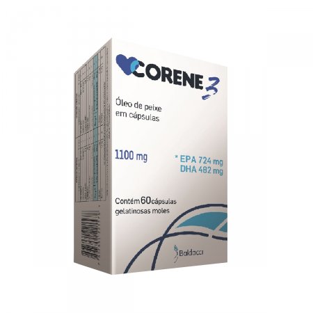 Óleo de Peixe Corene 3 1100mg com 60 cápsulas | App Pharma