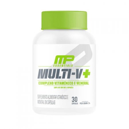 MULTI-V+ MULTIVITAMÍNICO (30 cápsulas) - Muscle Pharm | App Pharma