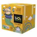 Chá Herbal Tea biO2 Lemon Ginger com 13 sachês | App Pharma