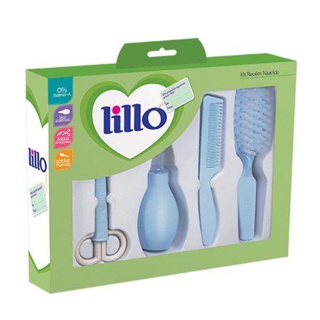 Kit Recém-nascido Higiênico Azul 605821 Lillo | App Pharma