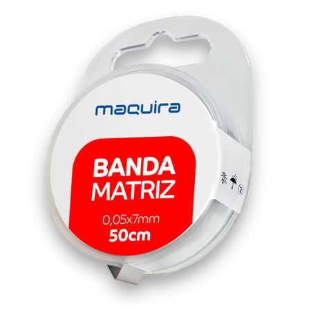 Banda Matriz De Aço Inox - Maquira Banda Matriz De Aço Inox 7 X 0,5mm ...