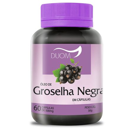 Groselha Negra 500mg 60 Cápsulas | App Pharma
