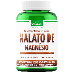 Malato de Magnésio 500mg Vitalab com 120 cápsulas | App Pharma