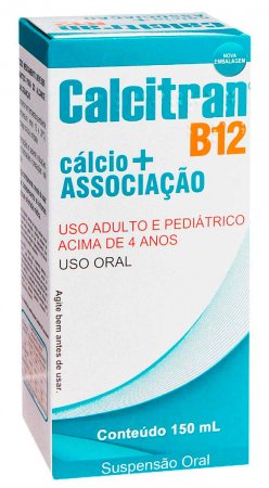 Calcitran B12 Solução Oral com 150ml | App Pharma