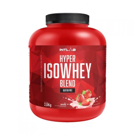 HYPER ISO WHEY BLEND (2kg) - Morango - Intlab | App Pharma
