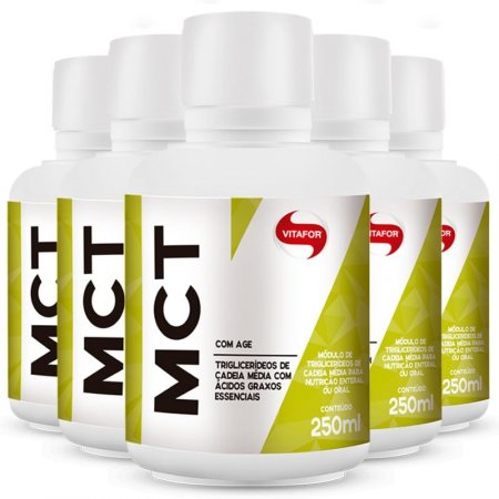 Kit 5 MCT Age Vitafor 250ml | App Pharma