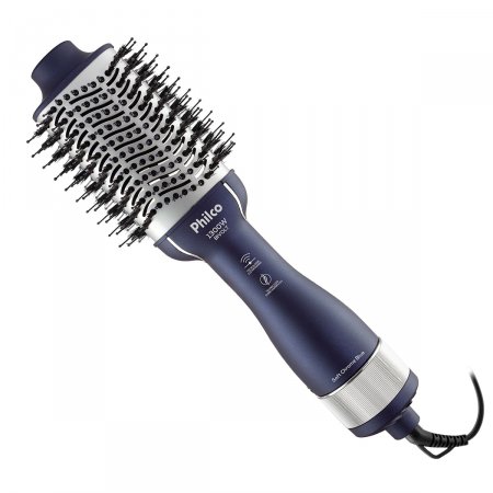 Escova Secadora Philco PES16 Soft Chrome Blue 1300W | App Pharma