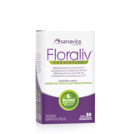 Floraliv ® Probiótico Display 30 Cápsulas Vegetais | App Pharma